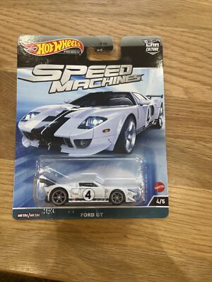 Hot Wheels Premium Speed Machines Ford GT | eBay