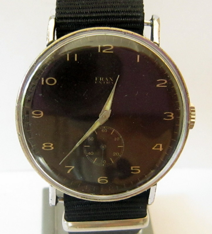 ART DECO WWII ERA RARE LARGE MILITARY SWISS MEN'S WATCH"ERAX"RESTORED ...
