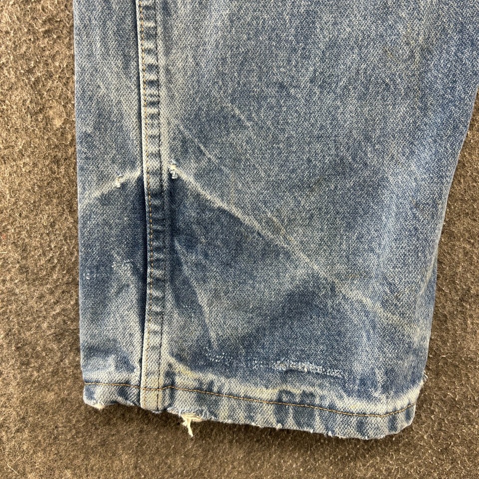 Wrangler 13MWZ Jeans Mens 34x36 Blue Cowboy Cut Regular Medium Wash ...