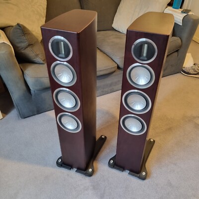 Monitor Audio Gold GX200 Speakers - Dark Walnut - 1 owner | eBay UK