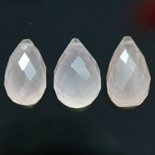 21.985 Cts ATTRACTIVE ROSE PINK 100% NATURAL RARE ROSE QUARTZ CUT STONE ...