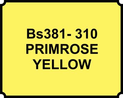 Cellulose Car Body Classic Vintage Paint BS381-310 PRIMROSE YELLOW ...