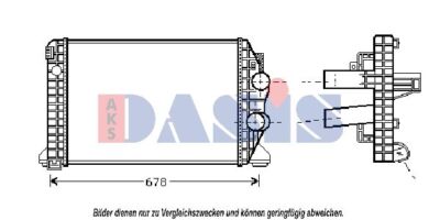 AKS DASIS Ladeluftkühler 137360N für 9705010101 | eBay.de