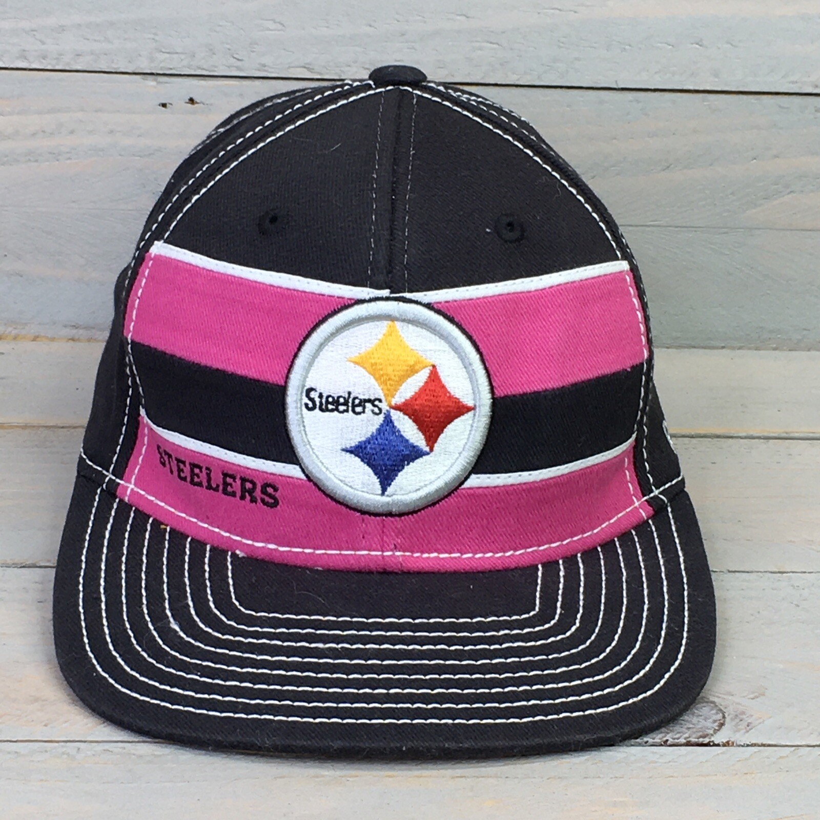 Pittsburgh Steelers NFL Reebok Breast Cancer Awareness Ball Cap Men's L ...