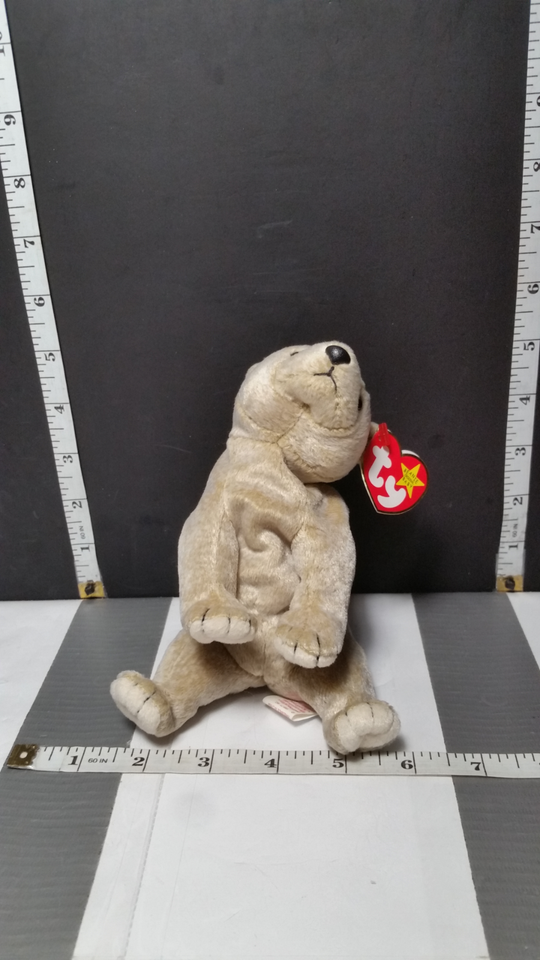 Ty Beanie Baby Original - DOB April 14th, 1999 ; Almond / Bear | eBay
