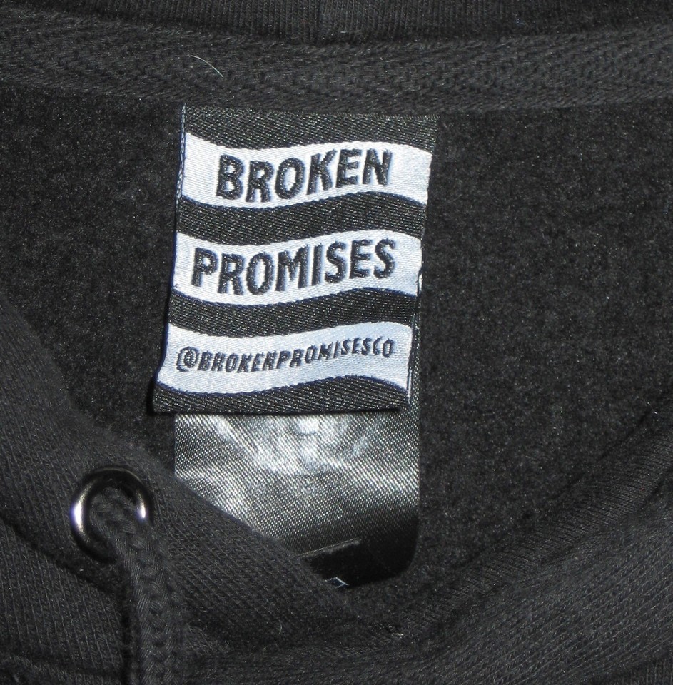 BROKEN PROMISES "HIGHWAY TO HELL" HOODIE UNISEX ADULT M FREE SHIP US | eBay