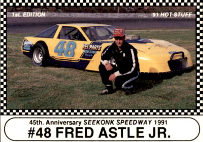 1991 Langenberg Seekonk Speedway #15 Fred Astle, Jr. Fall River ...