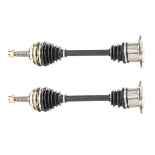TrakMotive Pair of Front CV Axle Shafts Set Fits For Toyota Previa AWD ...