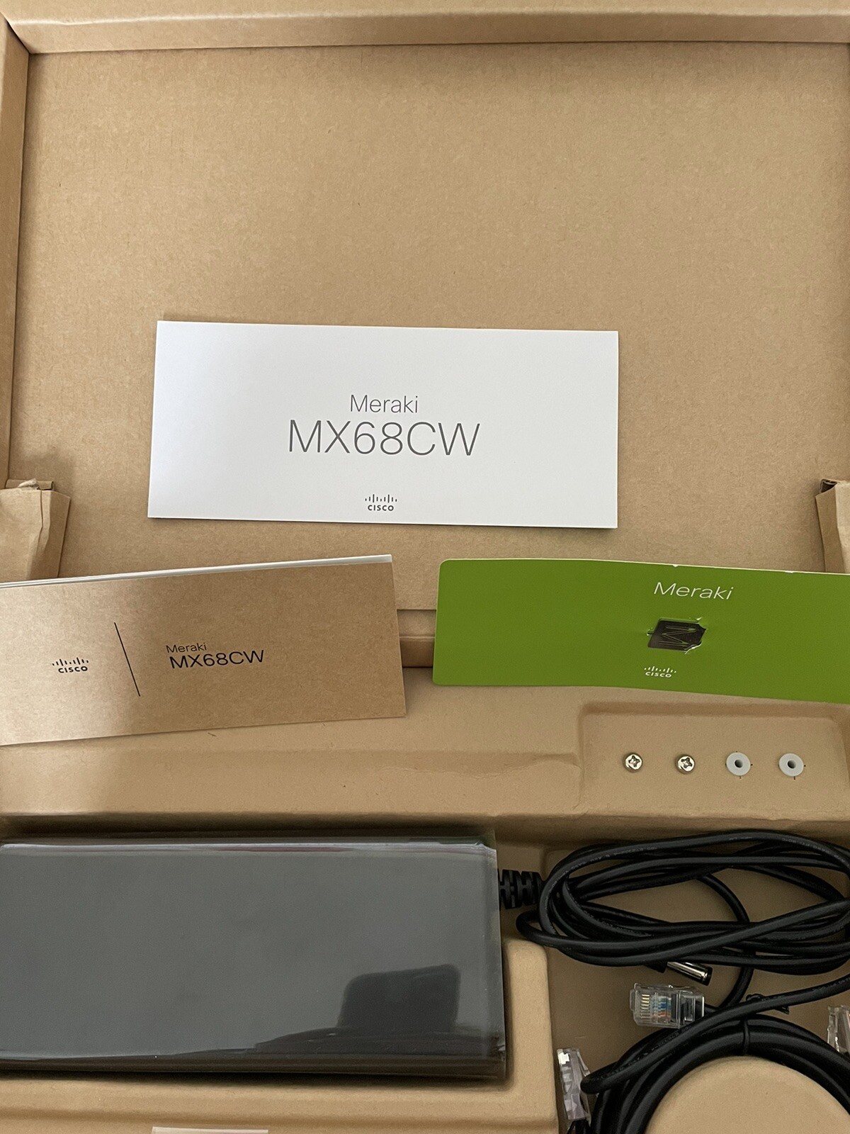 Cisco Meraki MX68CW-HW-WW Firewall Security SD-WAN Appliance - New and ...
