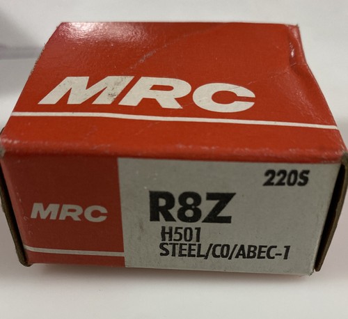 MRC R8Z Single Row Bearing H501 STEEL/CO/ABEC-1 | eBay