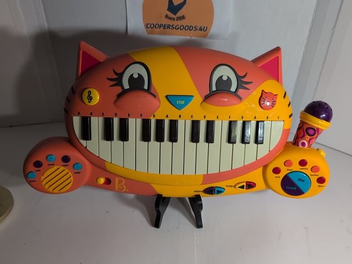 B. Toys Meowsic Interactive Cat Piano Keyboard with Microphone -Tested ...