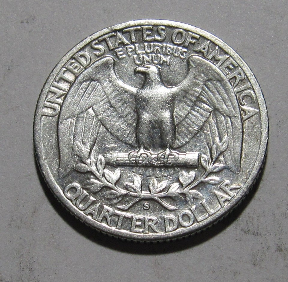 1942 S Washington Quarter - NICE Circulated Condition - 18SA | eBay