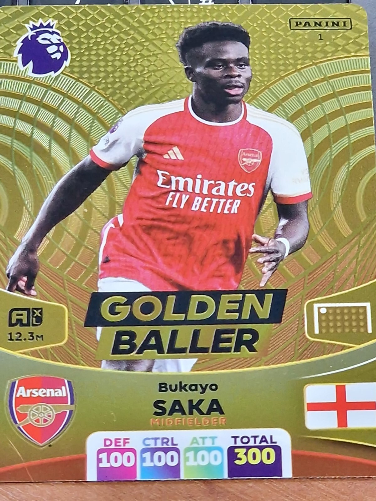 Panini Adrenalyn XL Cards 2023/24 - Golden Baller, Invincible - PL 2024 ...