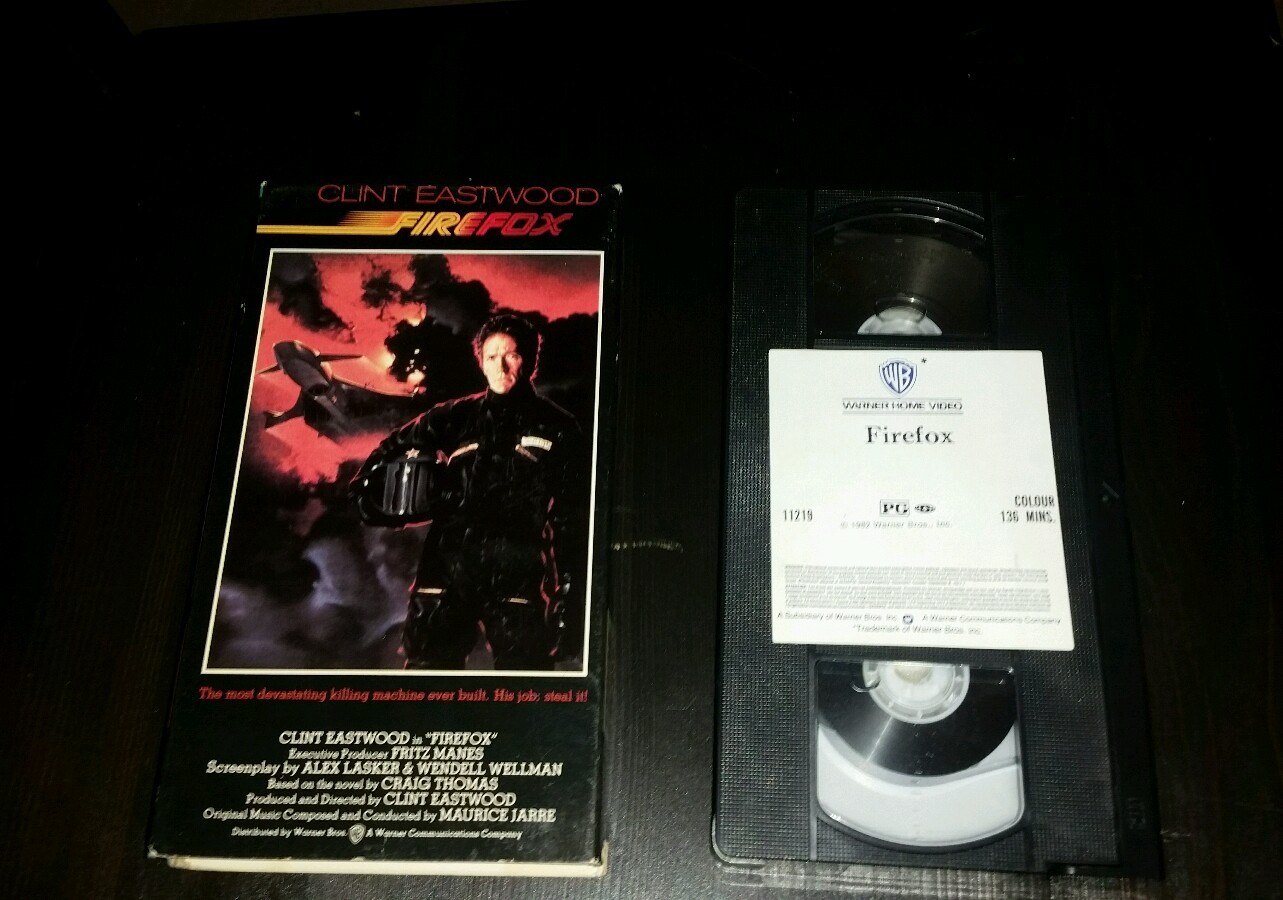 Firefox (VHS, 1988) Clint Eastwood 85391121930 | eBay