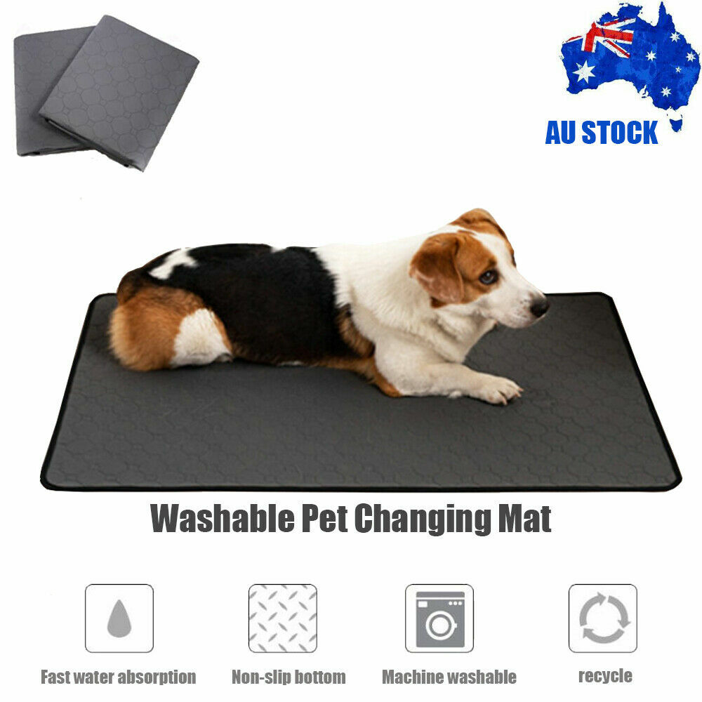 Pet Dog Toilet Mat Training Potty Pad Loo Tray Indoor Waterproof ...