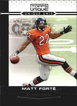 Matt Forte Topps Unique 2009 #UU14 Unique Unis | eBay