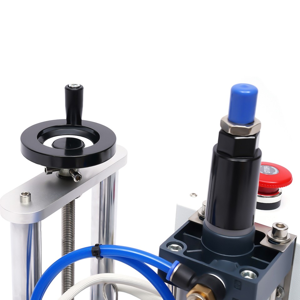 8x10cm Hot Foil Stamping Machine 550W Air Pneumatic For Leather PU Logo ...