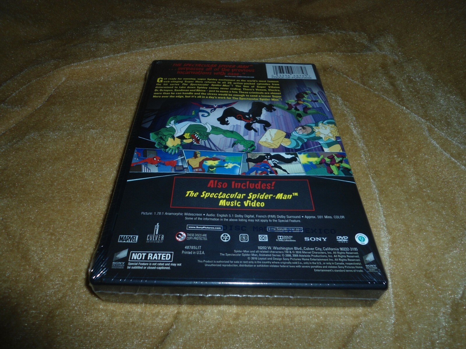 The Spectacular Spider-Man: The Complete Series (2008 - 2009) [8 Disc ...