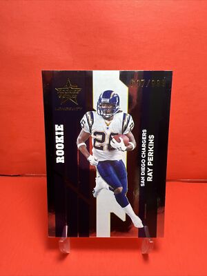 2006 Leaf Rookies & Stars Longevity Rookie /999 Ray Perkins #126 Mint ...