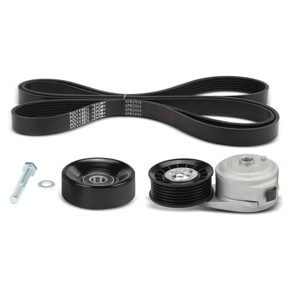 3pcs Serpentine Belt Drive Component Kit for GMC K1500 1997-1999 ...