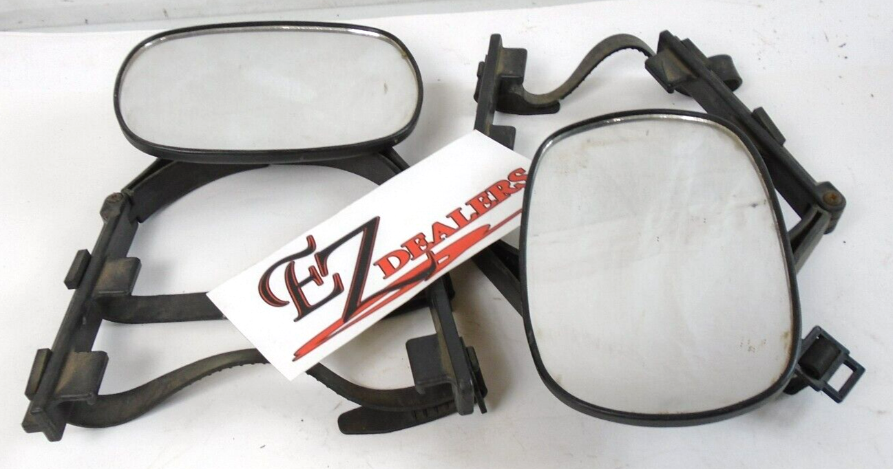 Trailer Mirrors 5"x7-1/2" Strap-on Mirror Extensions Car Minivan SUV ...