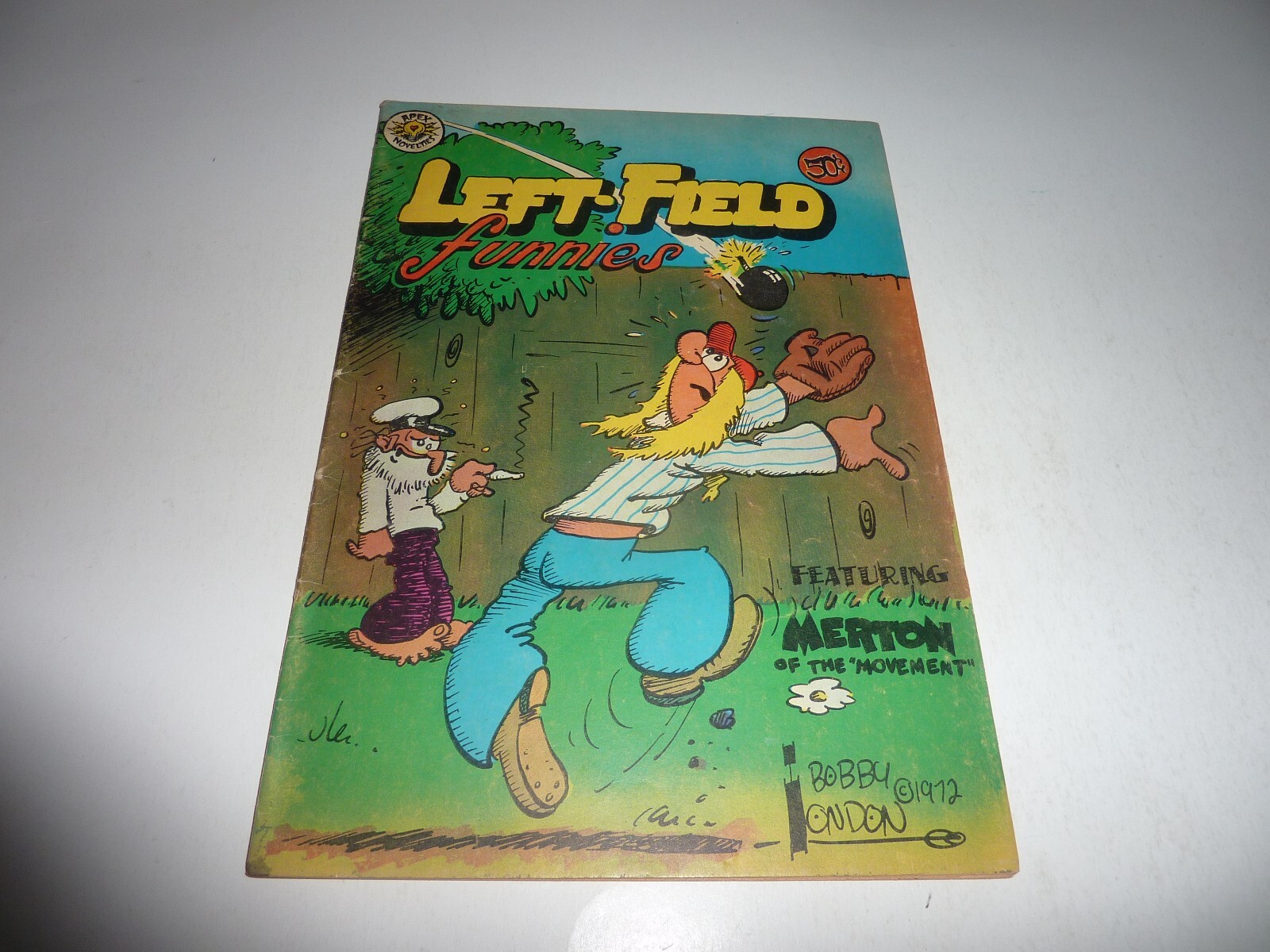 LEFT FIELD FUNNIES Underground Comix Apex Novelties 1972 1st Print VG+ | eBay