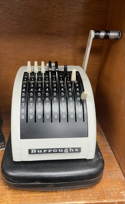 Cash Register, Adding Machines - Burroughs Machine