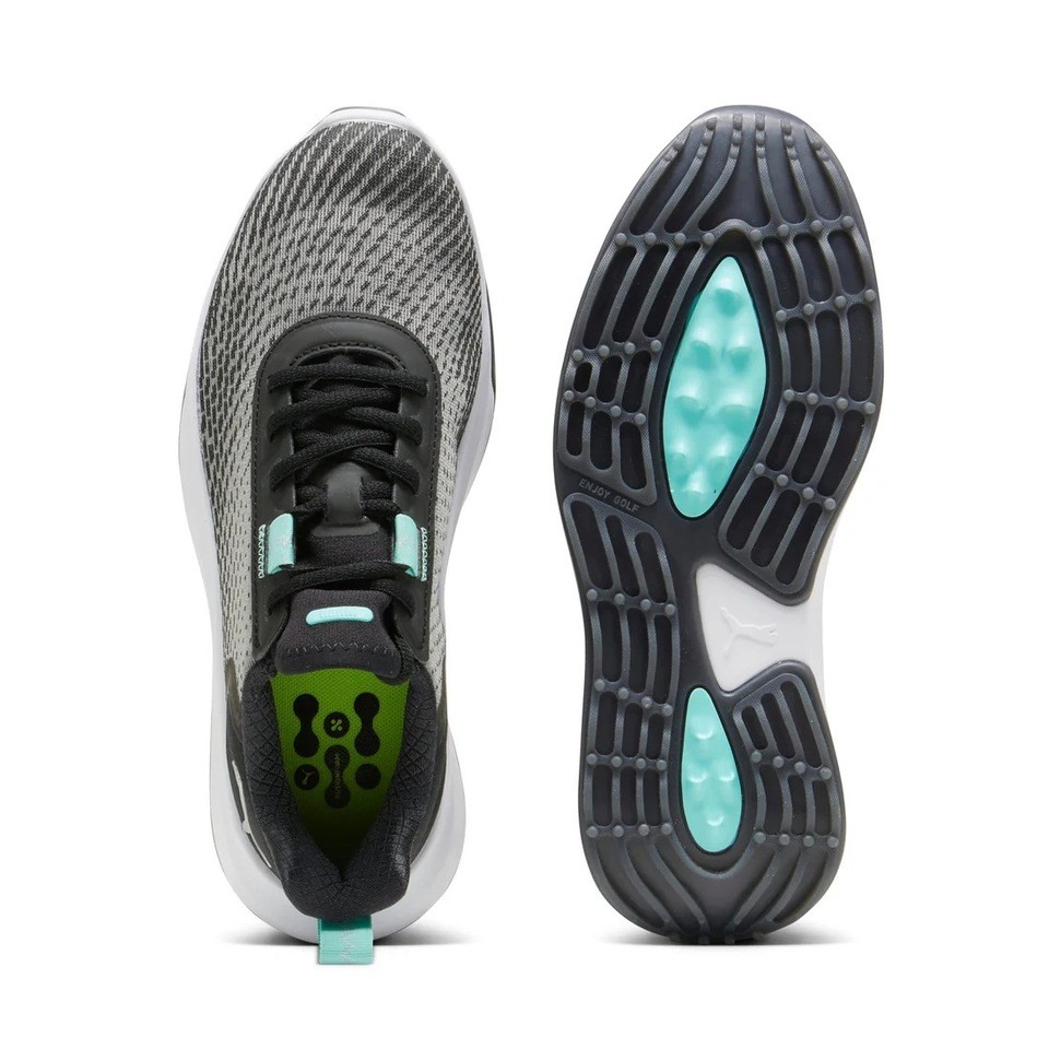 New Puma Golf Ladies Fusion Crush Sport Shoes Puma Black/Mint Size 7 ...