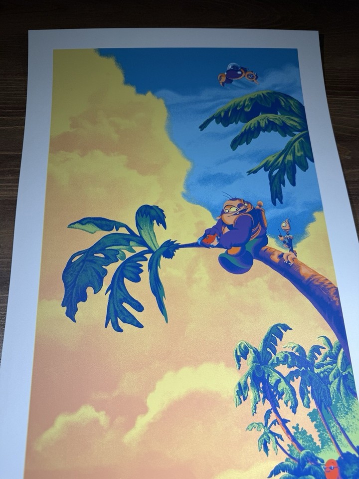 “Lilio And Stitch Art Print Movie Poster Title Edition By Mark Englert ...