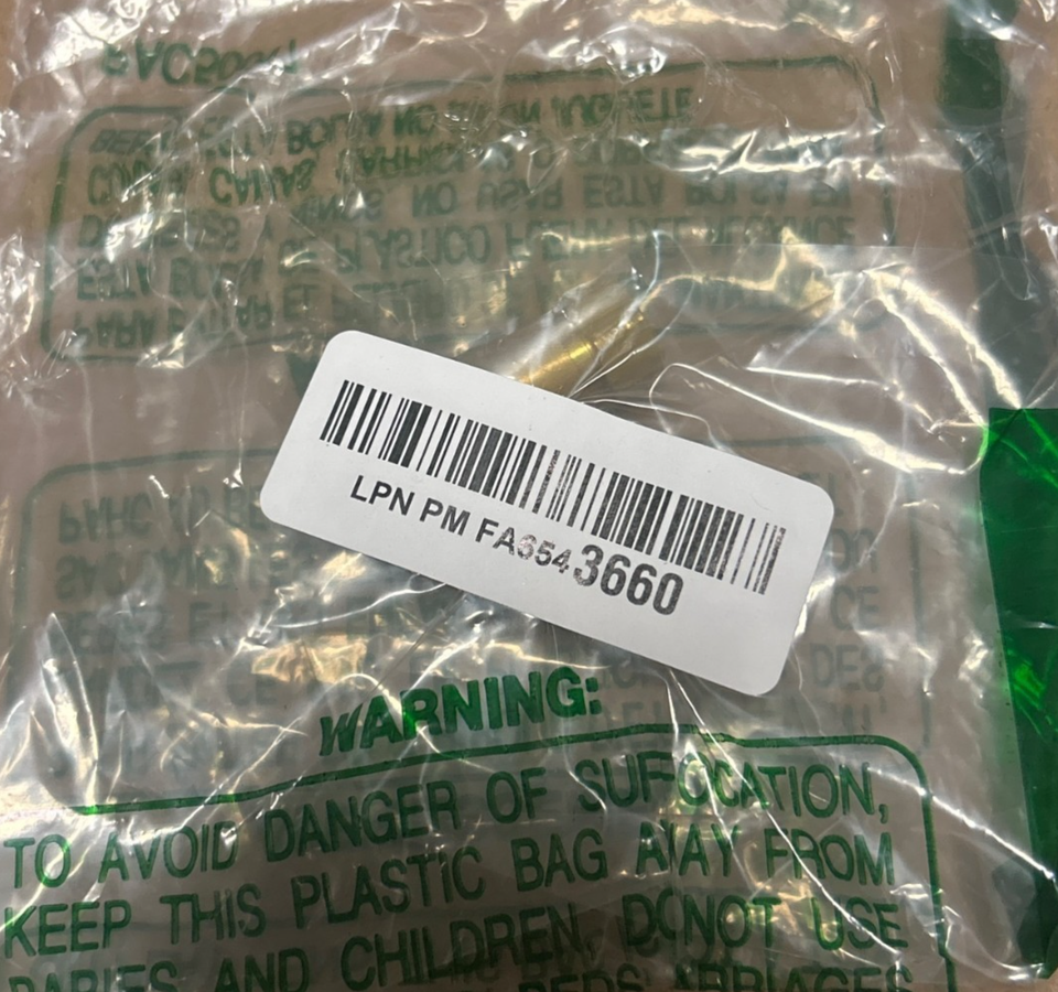 Quicksilver 16951Q1 Brass Engine Block Drain Plug for Mercury ...