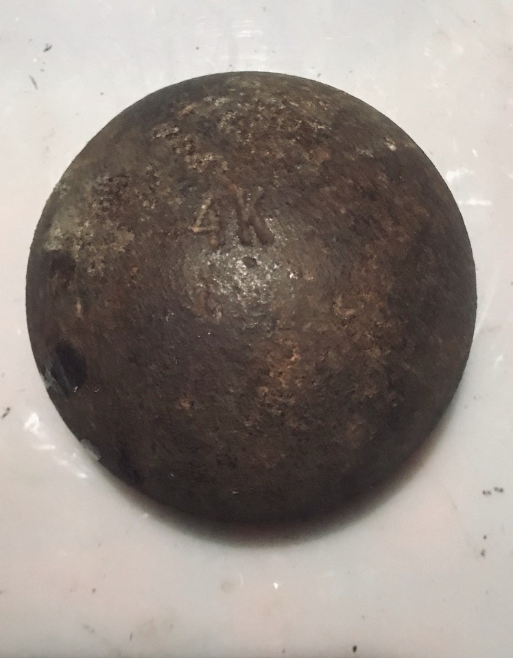 Vintage Antique 4KG (8.8LB) Shot Put Solid Steel Ball Track & Field Training | eBay