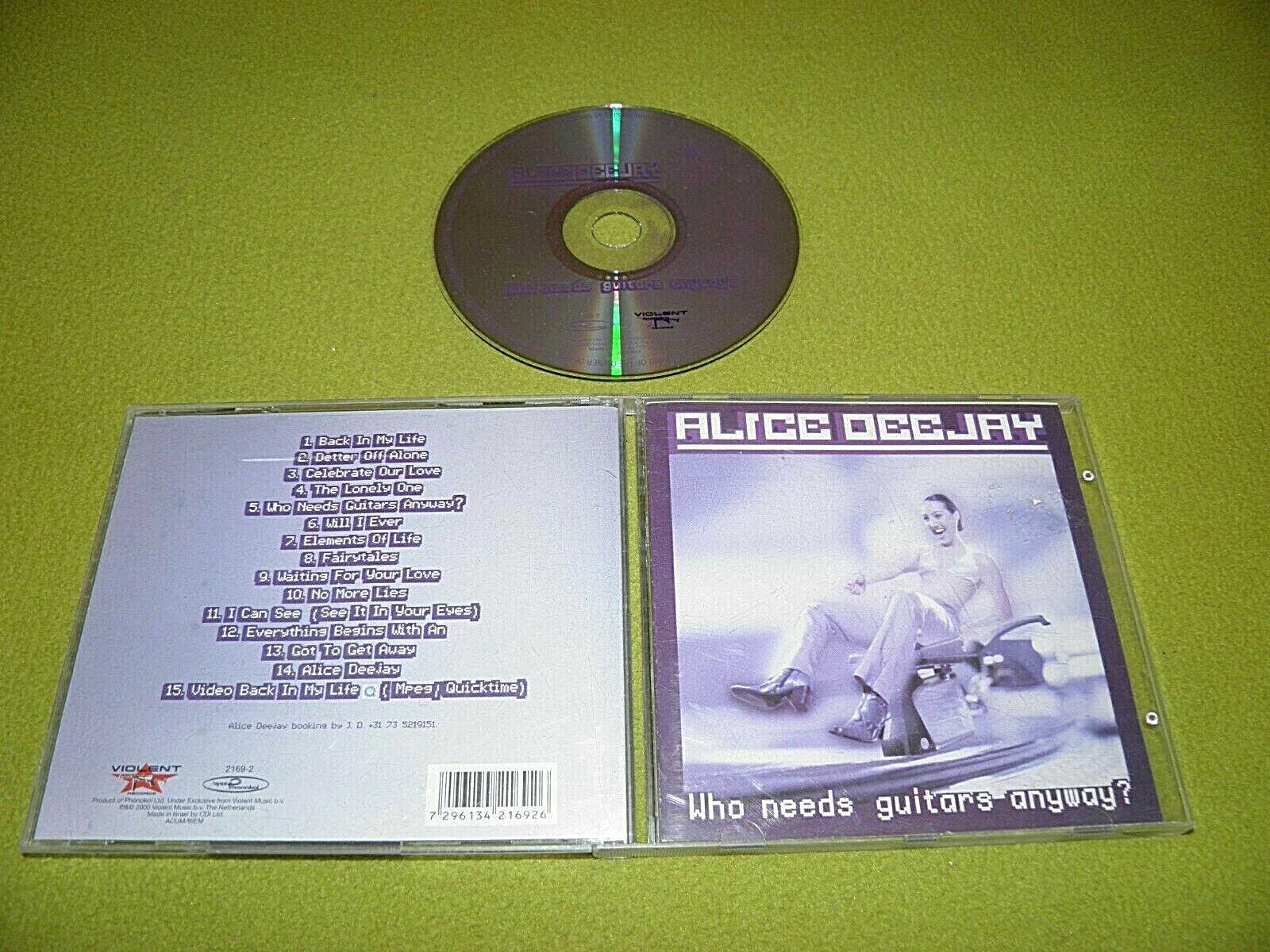 Alice Deejay Who Needs Guitars Any Way