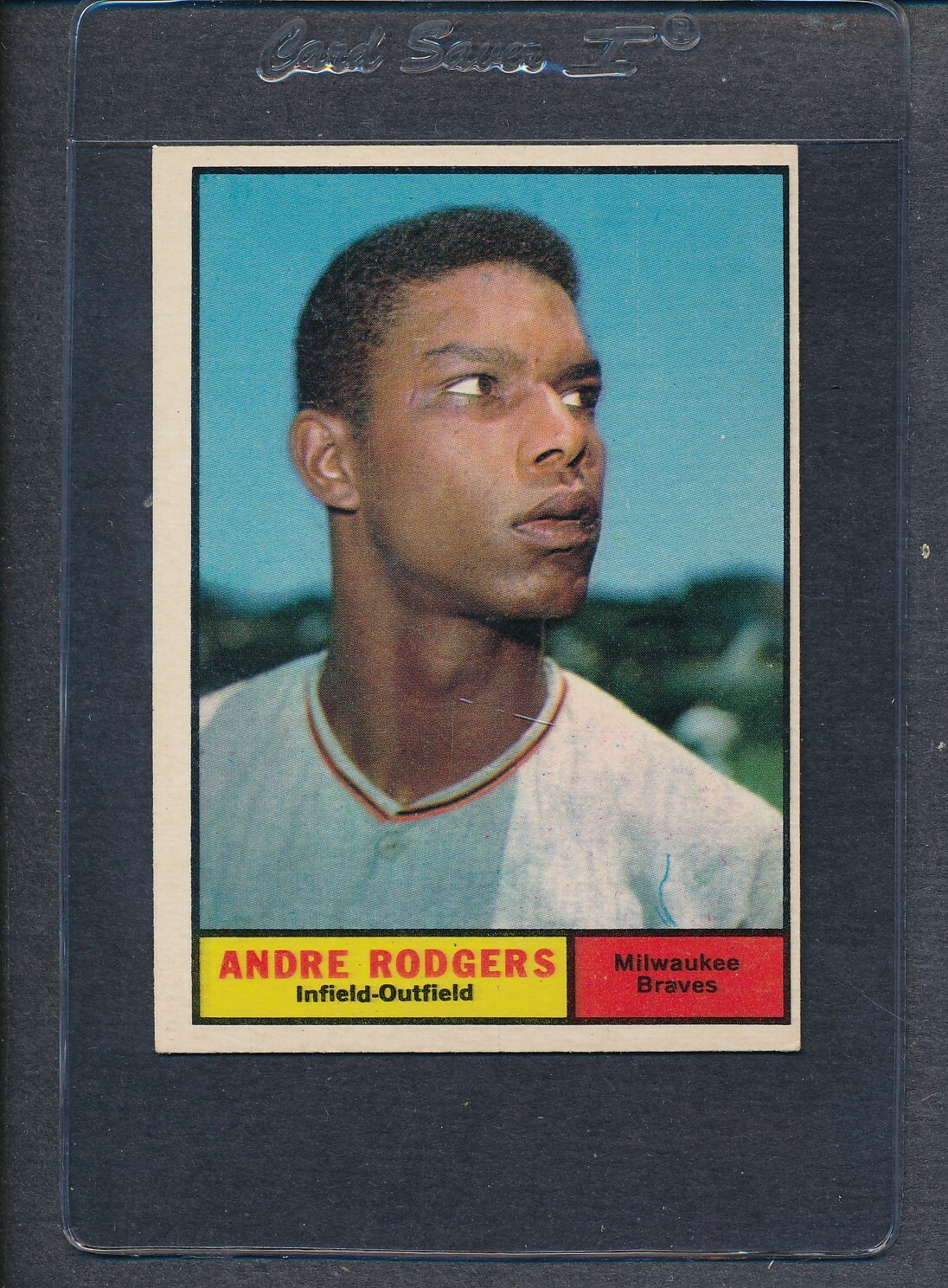 1961 Topps #183 Andre Rodgers Braves EX *5596 | eBay