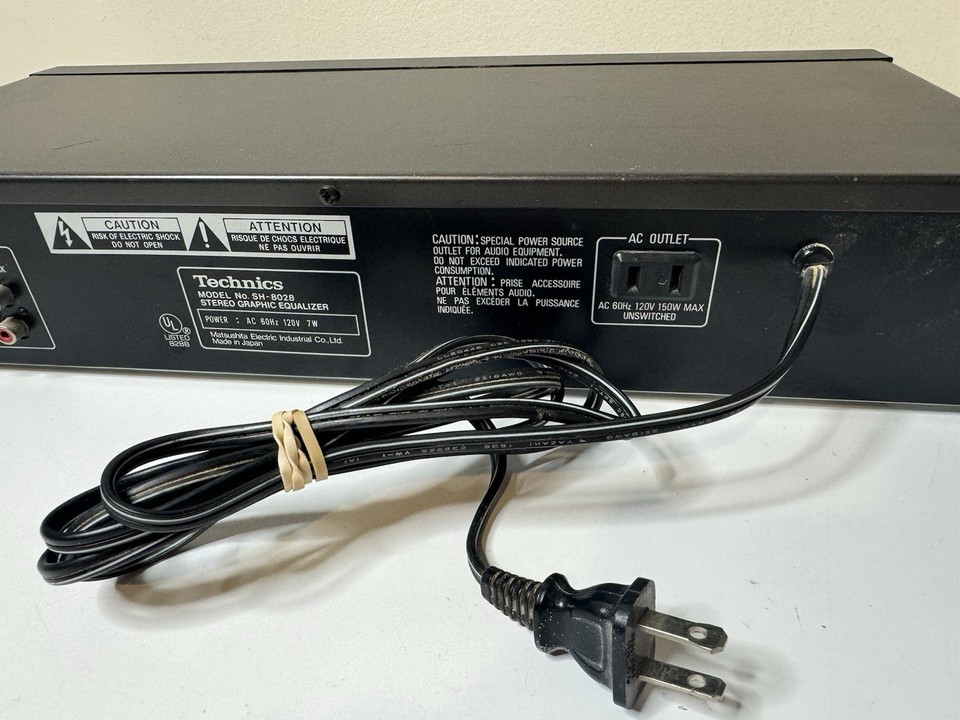 Technics SH-8028 Stereo Graphic Equalizer | eBay