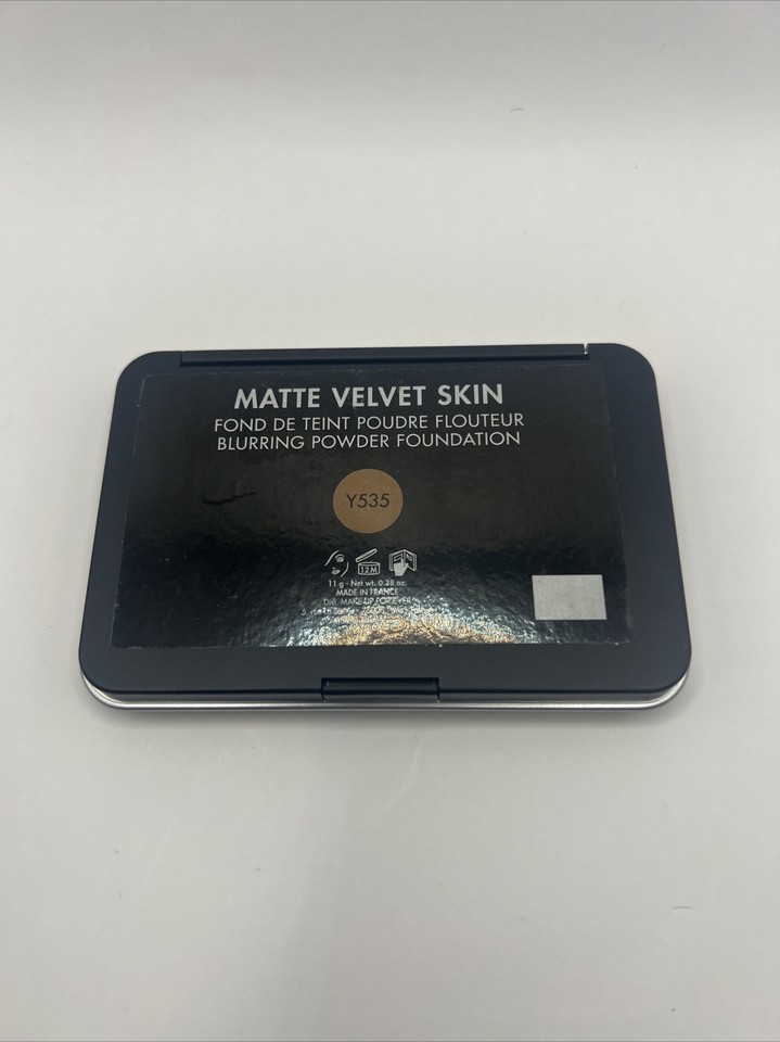 MAKE UP FOR EVER MATTE VELVET SKIN BLURRING POWDER FOUNDATION Y535 0.38 ...