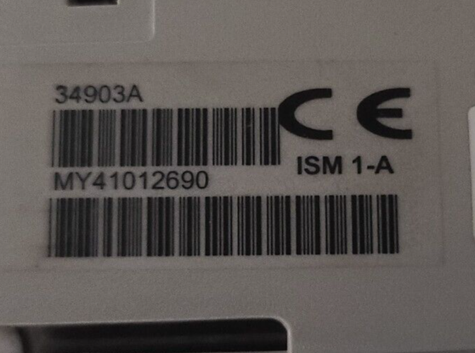 Agilent HP 34903A 20-Channel Actuator General Purpose Switch | eBay