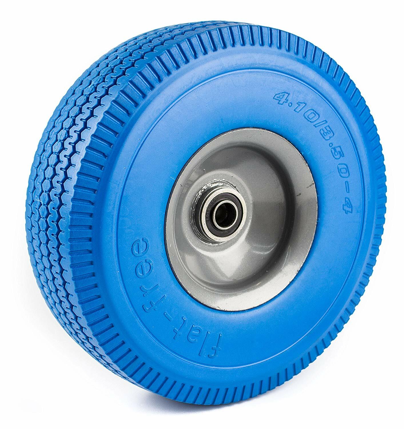 NK Heavy Duty Solid Rubber Flat Free Tubeless Hand Truck/Utility Tire ...