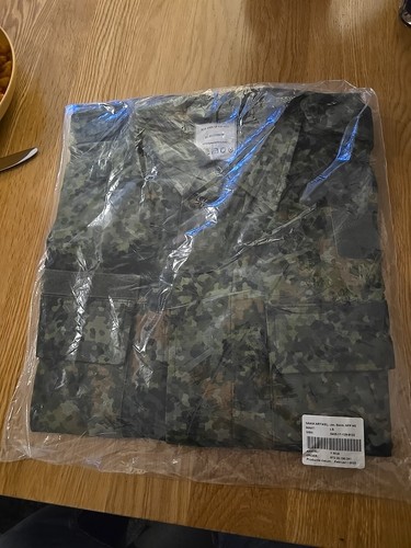 RARE NEW Dutch Army NFP Field Shirt LS Large Short Netherlands Fractal ...