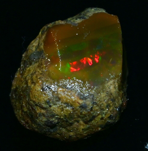 Multi Fire Opal Rough 67.85 Carat Natural Ethiopian Opal Raw Welo Opal ...