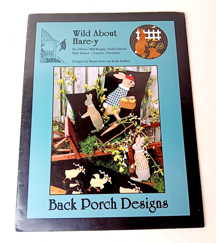 Easter Bunny Rabbit Doll Primitive Projects Pattern Book Chicks Penny ...