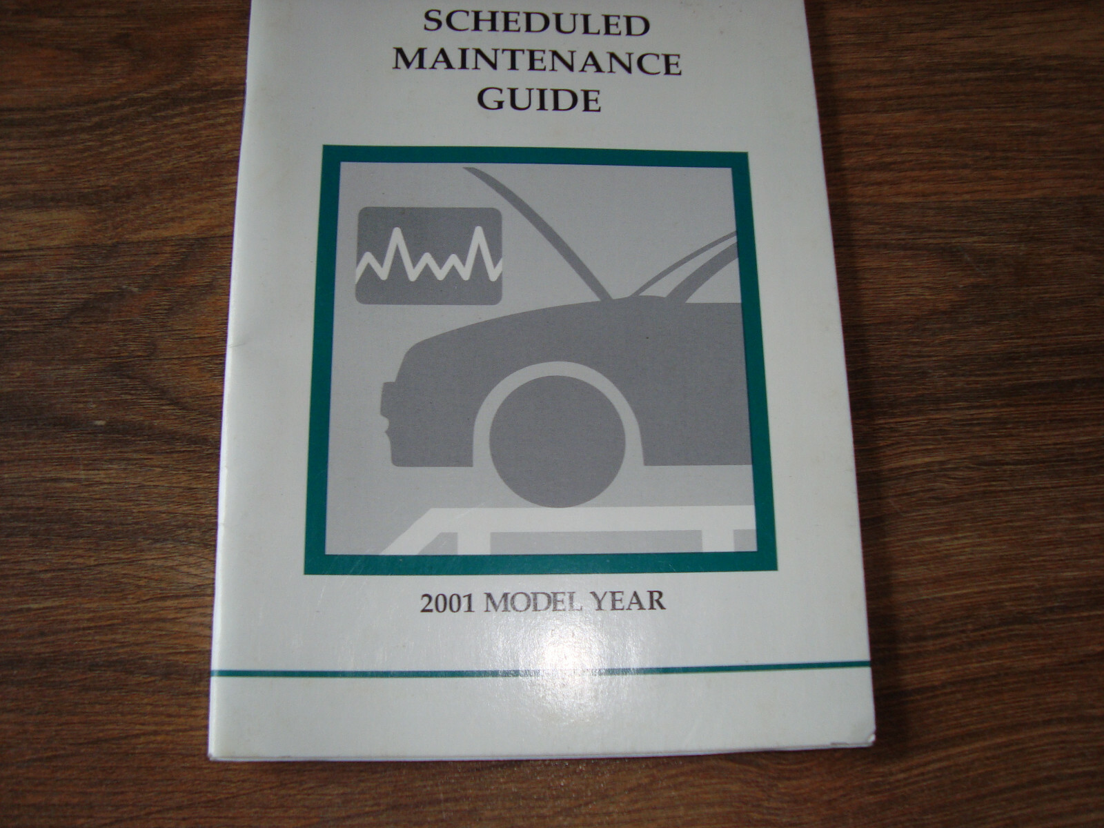 2001 Ford Scheduled Maintenance Guide Owners Guide Glove Box Manual ...