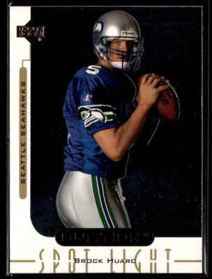 1999 Upper Deck Spotlight Brock Huard RC Seattle Seahawks #244 | eBay