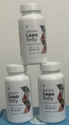 (3 Pack) ikaria Lean Belly Juice Weight Loss, Appetite Control ...