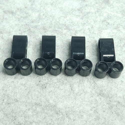 LEGO 32557 Black x4 Technic Pin Connector Perpendicular Double 3L | eBay