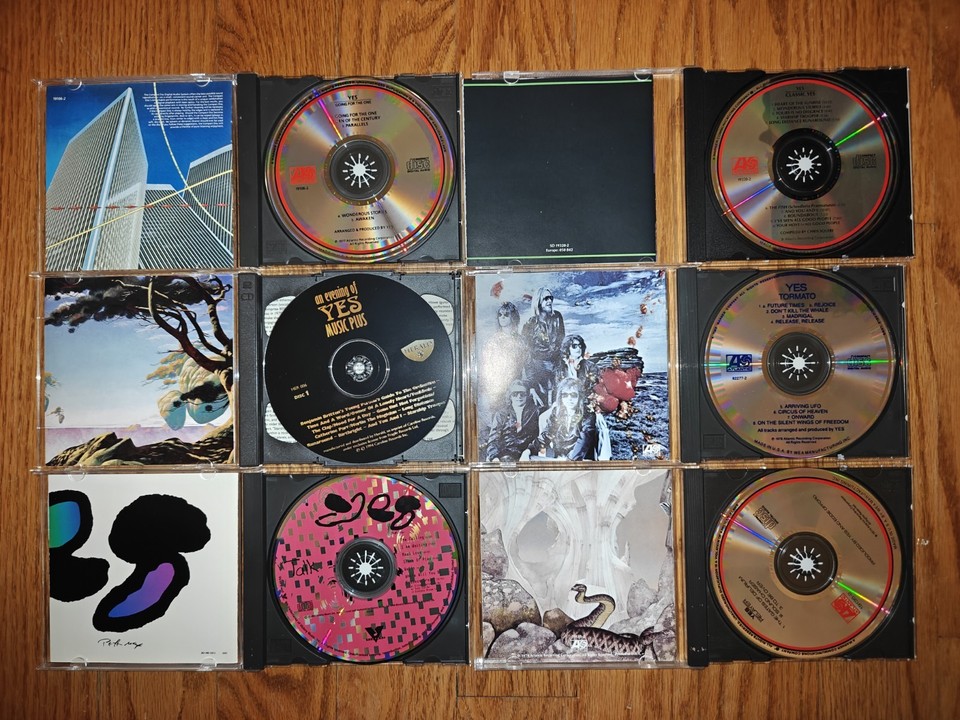YES Progressive Rock CD Lot of 21 Albums - All Unique, All YES & Band ...