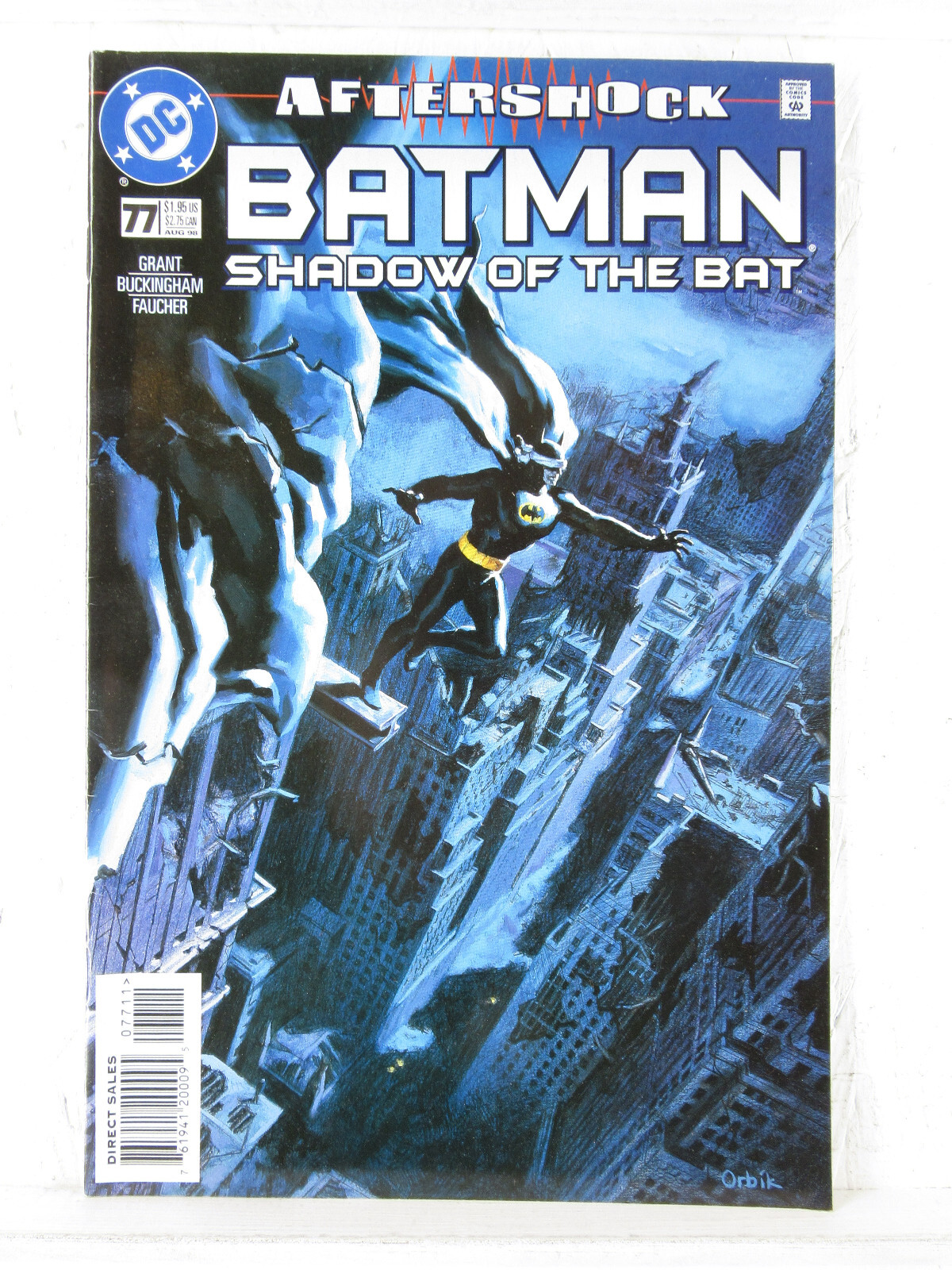 BATMAN: SHADOW OF THE BAT #77 * DC Comics * 1998 Comic Book ...
