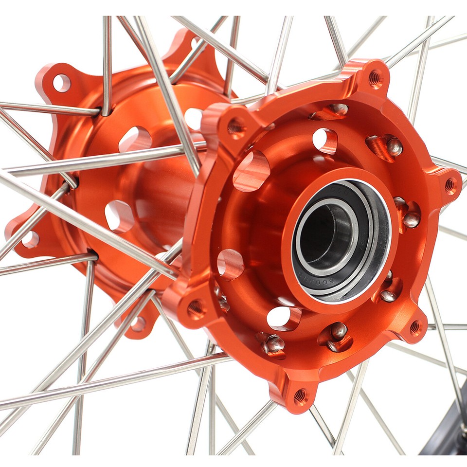 KKE 21/19'' Wheels Rims Fit KTM SXF MXC SX EXC XC XCF 125-380CC 2000 ...