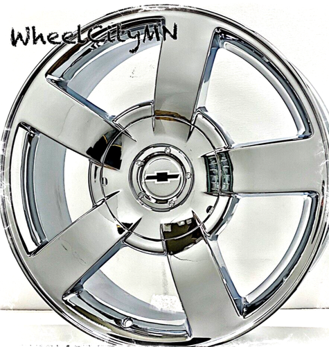 20" chrome OE 5243 replica wheels fits Chevy Silverado 1500 SS 6x5.5 ...
