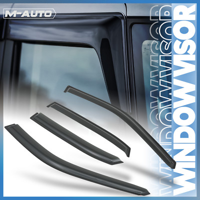 Smoke Window Visor Shade Vent Wind Rain Deflector Guard for 00-04 ...
