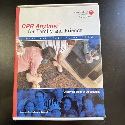 CPR Anytime Family And Friends Personal Learning Program Kit Light Skin ...